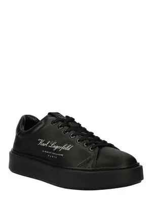 Karl Lagerfeld Maxi Kup Hotel Sneakers - Black