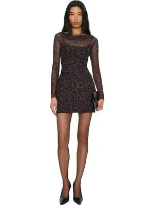 Reformation Raydon Knit Dress - Mineral | Editorialist