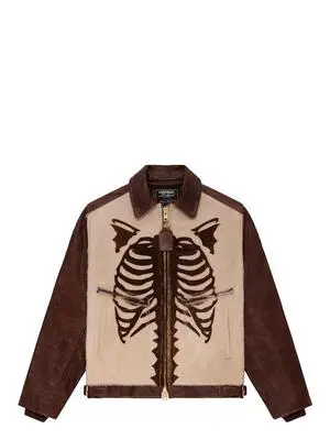 Aimé Leon Dore Vanson Pony Hair Bones Jacket - Brown