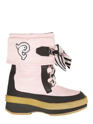 Emilio Pucci Iride-print Snow Boots - Pink