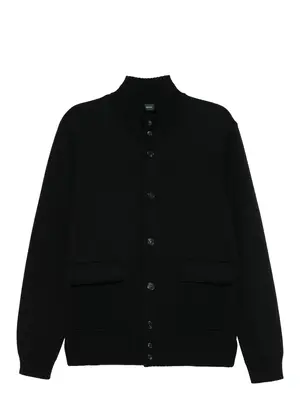 ZANONE Brera Cardigan - Black