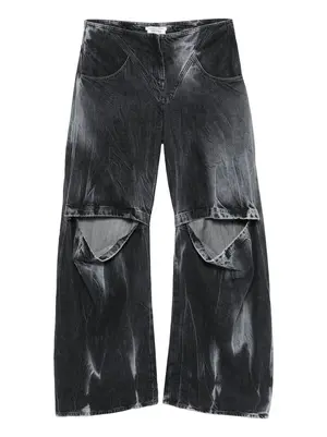 ALESSANDRO VIGILANTE ALESANDRO VIGILANTE Cut-Out Jeans