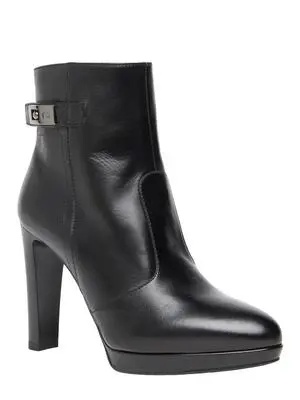 NEROGIARDINI Platform Bootie - Black