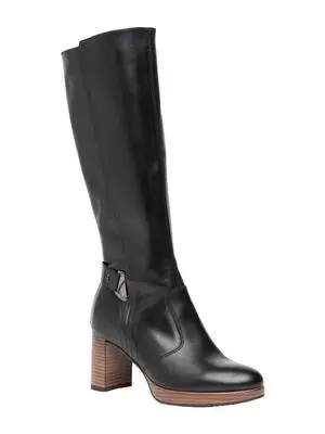 NEROGIARDINI Platform Knee-high Boots - Black