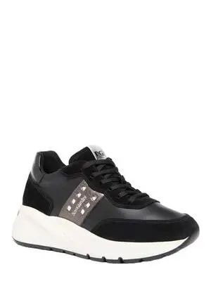 NEROGIARDINI NeroGiardini Studded Platform Sneakers Black