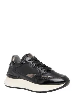 NEROGIARDINI NeroGiardini Retro Lace-Up Sneaker Black
