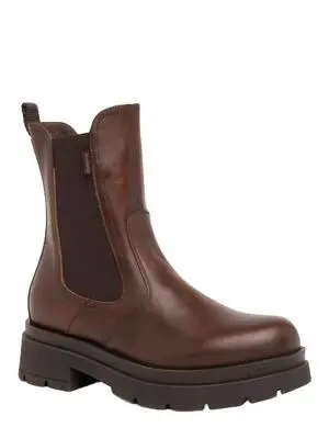 NEROGIARDINI Lug Sole Chelsea Boot - Brown
