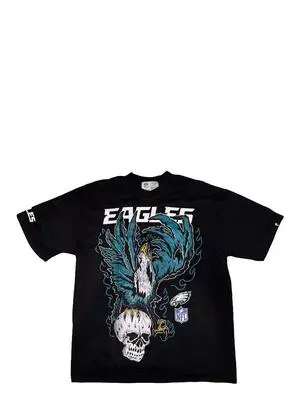 WARREN LOTAS Philadelphia Eagles Tee Shirt - Black