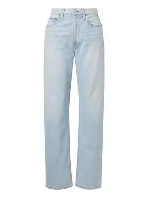 AGOLDE Kelly High-rise Straight Jeans - Blue