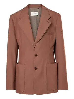 LEMAIRE Twill Blazer - Brown
