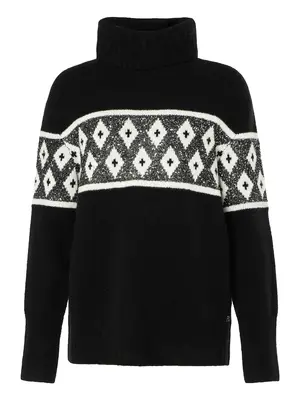 Bogner Uda Sequined Wool-blend Sweater - Multicoloured