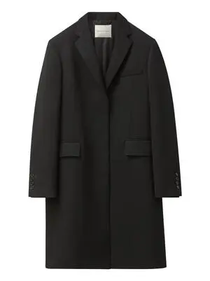 Veronica De Piante Arlo Coat In Wool Twill - Black