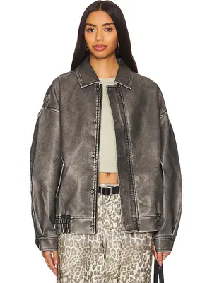 Lioness Kenny Bomber Jacket - Slate