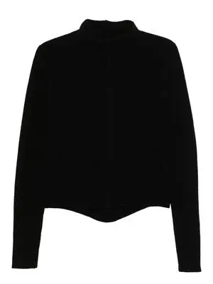 Rick Owens Cashmere Turtleneck Jumper - Black