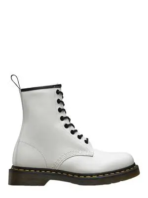 Dr. Martens 1460 Smooth Leather Lace Up Boot - White