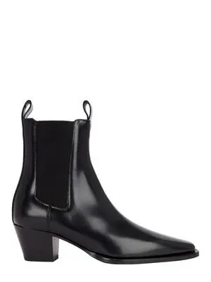 TOTEME The City Boot - Black