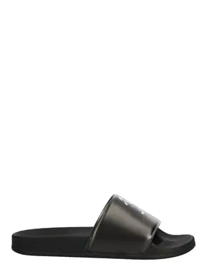 Karl Lagerfeld Karl-motif Flip Flops - Black