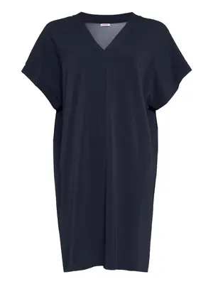 ERES Tali V-neck Tunic Dress - Blue