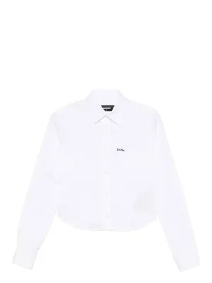Dsquared2 Dean Cropped Shirt - White