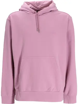 BOSS Logo-print Hoodie - Purple