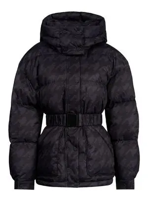 Perfect Moment Corti Puffer Ski Jacket With Belt - Black