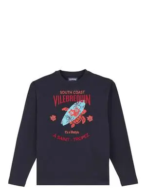 Vilebrequin Turtles Surf T-shirt - Blue