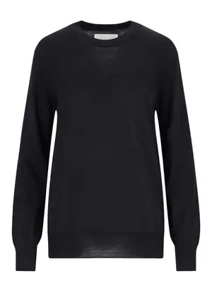 JIL SANDER Crew Neck Jumper - Blue