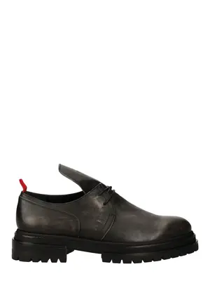 424 Leather Derby Shoes - Black