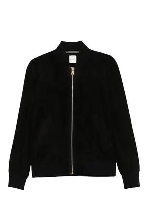 PAUL SMITH Suede Bomber Jacket