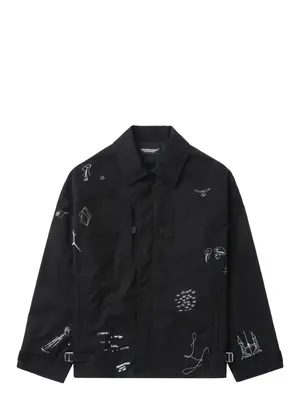 UNDERCOVERISM Cotton Shirt Jacket - Black
