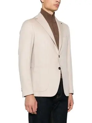 Tagliatore Cashmere Blazer - Neutrals