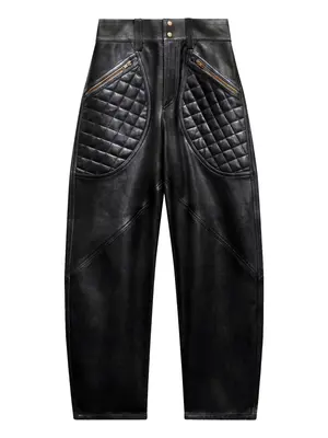 Isabel Marant Catarina Tapered Trousers - Black