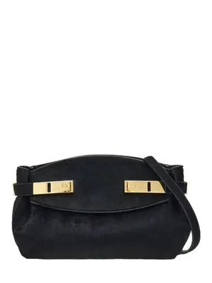 FERRAGAMO Hug Crossbody Bag - Black