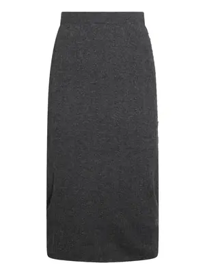 Fabiana Filippi Fabiana Filippi Bubble-Stitch Midi Skirt Grey