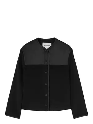 JIL SANDER Jil Sander Panelled Fleece Jacket