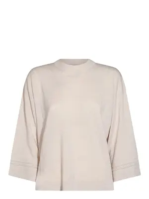 Fabiana Filippi Cashmere Sweater - Neutrals