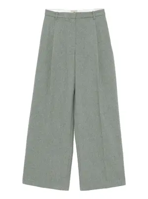 THE GARMENT Wide-leg Trousers - Grey