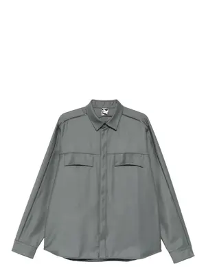 GR10K Flannel Overshirt - Grey