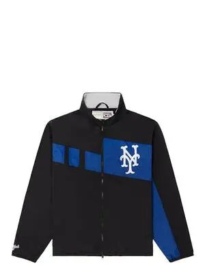 Aimé Leon Dore X New York Mets Colorblock Windbreaker - Black
