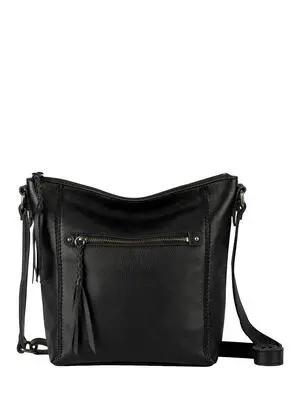 THE SAK Ashland Leather Crossbody Bag Black