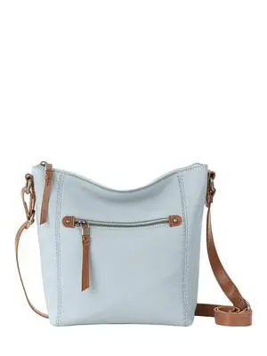 THE SAK Ashland Leather Crossbody Bag Ice Blue