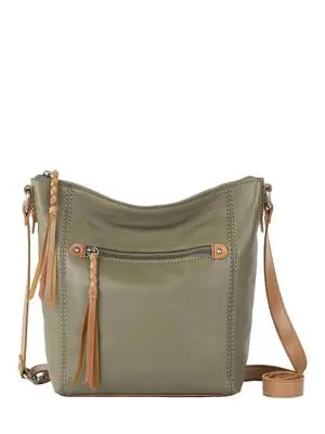 THE SAK Ashland Leather Crossbody Bag Loden