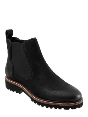 Softwalk Indy Chelsea Boots - Black Nubuck