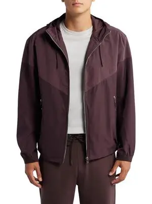 BOSS Cireno Hooded Jacket - Burgundy