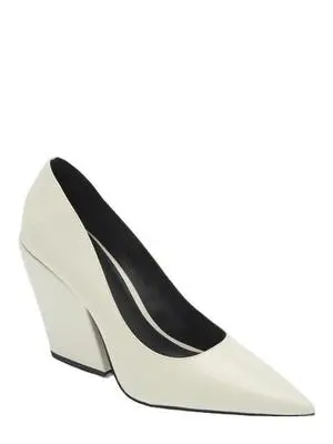 Rebecca Minkoff West Pointed Toe Pump - White