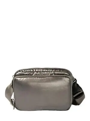 BAGGALLINI Modern Belt Bag Sling - Gunmetal Puff