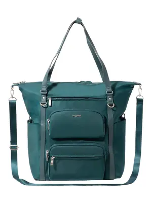 BAGGALLINI BAGGALLINI Nolita Convertible Backpack Emerald Twill