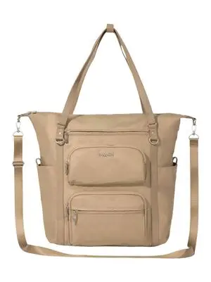BAGGALLINI BAGGALLINI Nolita Convertible Backpack Taupe Twill