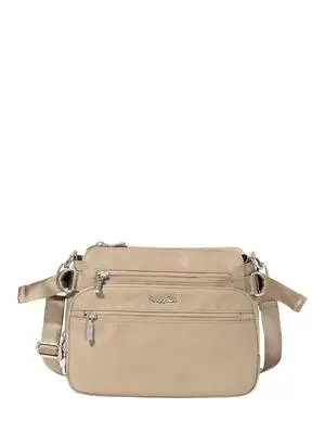 BAGGALLINI Marais Crossbody Bag - Taupe Twill