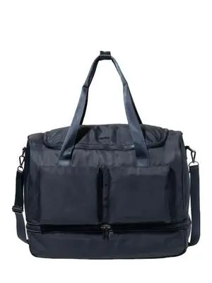 BAGGALLINI Deluxe Fifth Avenue Weekender Bag - French Navy Twill